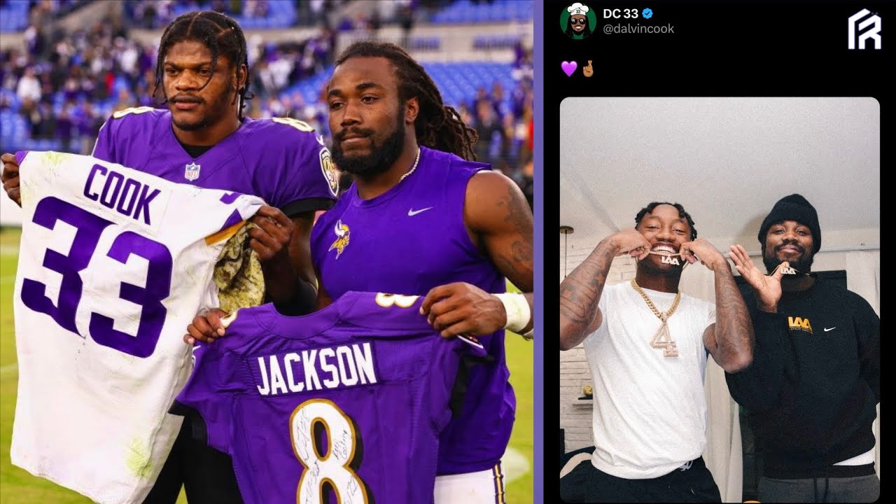 BALTIMORE RAVENS SIGN DALVIN COOK FOR THE PLAYOFFS! - YouTube