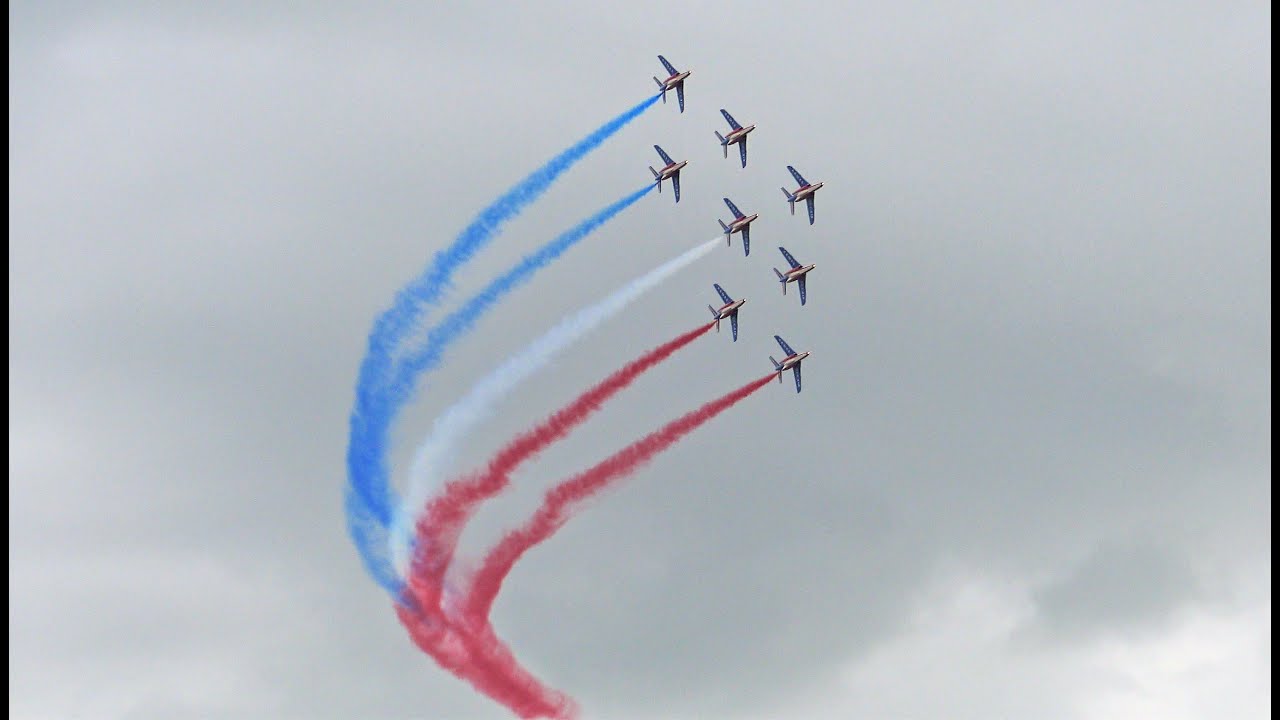 French-Flyair 2023 de Trouville Patrouille de France - YouTube