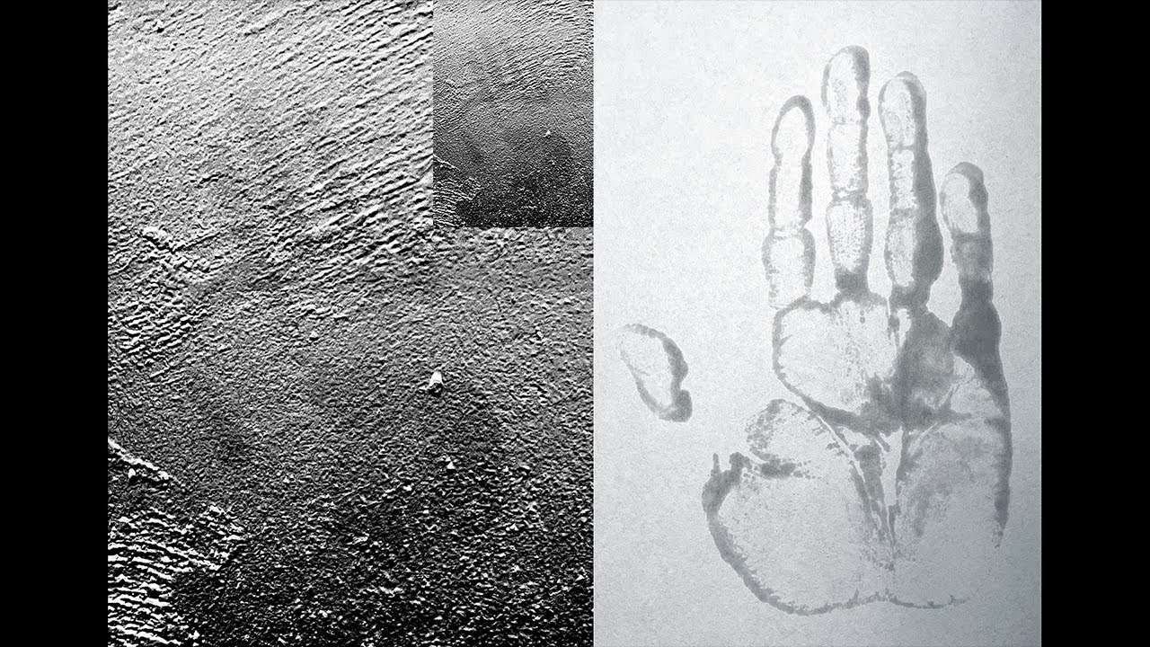 Alien Handprint - Ultraviolet Light - YouTube