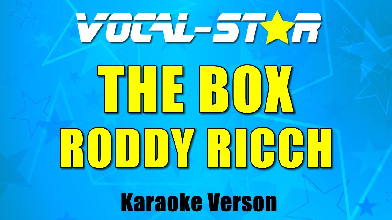 Roddy Ricch - The Box (Karaoke Version) with Lyrics HD Vocal-Star ...