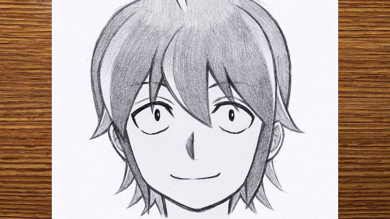 Anime sketch | how to draw Makoto Misumi step by step | Tutorial - YouTube