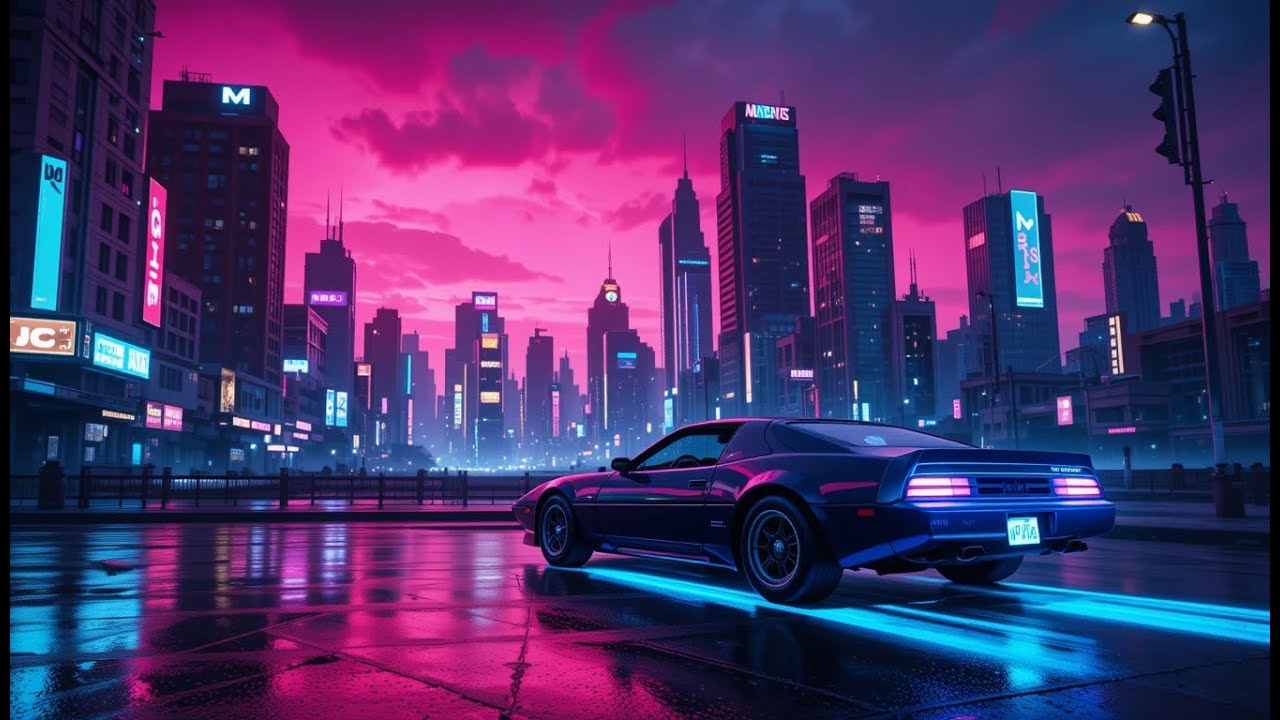 Synthwave Vibes: Retro 80s Electro - YouTube