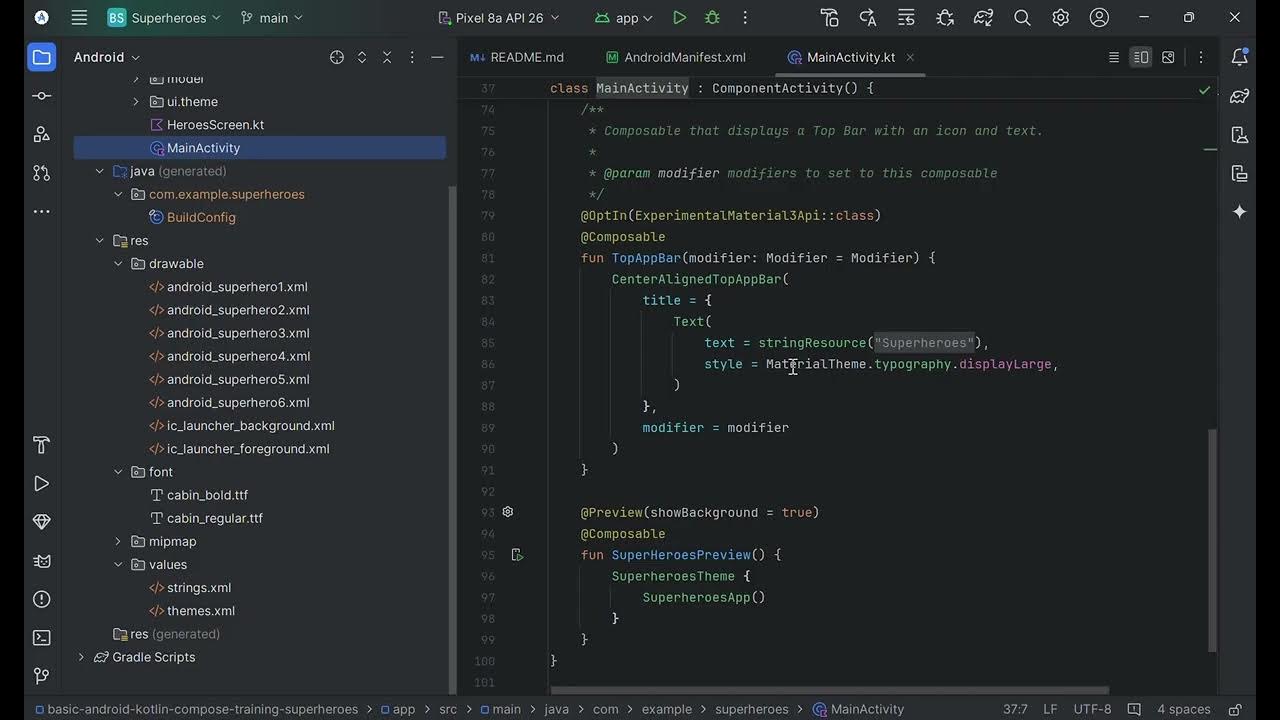 Creating Beautiful Android Apps with Jetpack Compose — Lists, Material ...