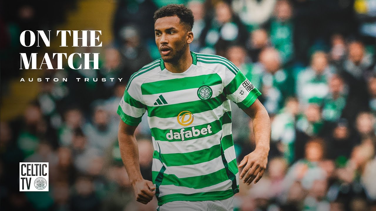Auston Trusty On The Match | Celtic 5-2 Falkirk | Celts reach League ...