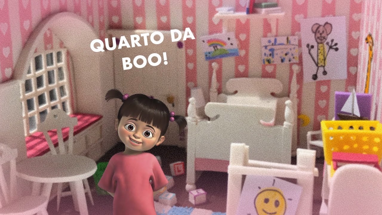 Recriei o quarto da BOO do filme Monstros S.A - YouTube
