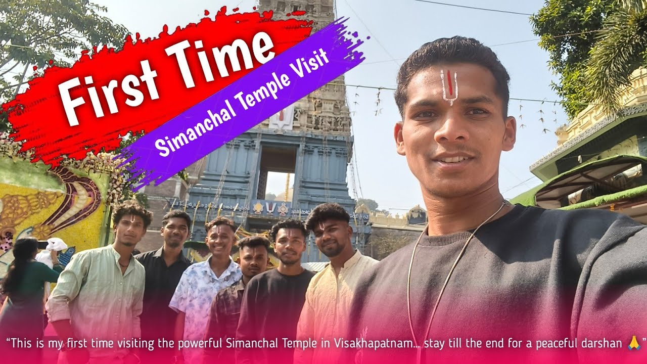 First Time Visiting Simanchal Temple 🙏 | Visakhapatnam Vlog - YouTube