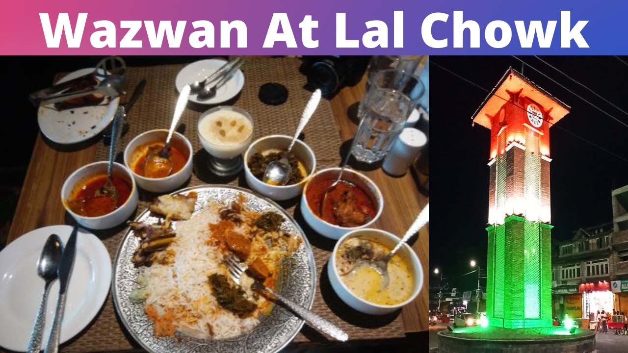 Ahdoos Restaurant Lal Chowk Srinagar Kashmir | Kashmiri Wazwan At Lal ...