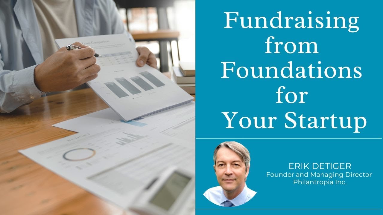 Fundraising from Foundations for Your Startup - YouTube