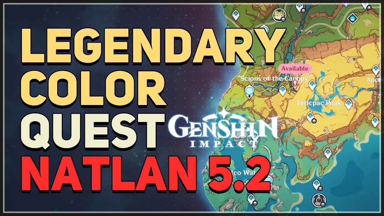 Legendary Color Genshin Impact - YouTube