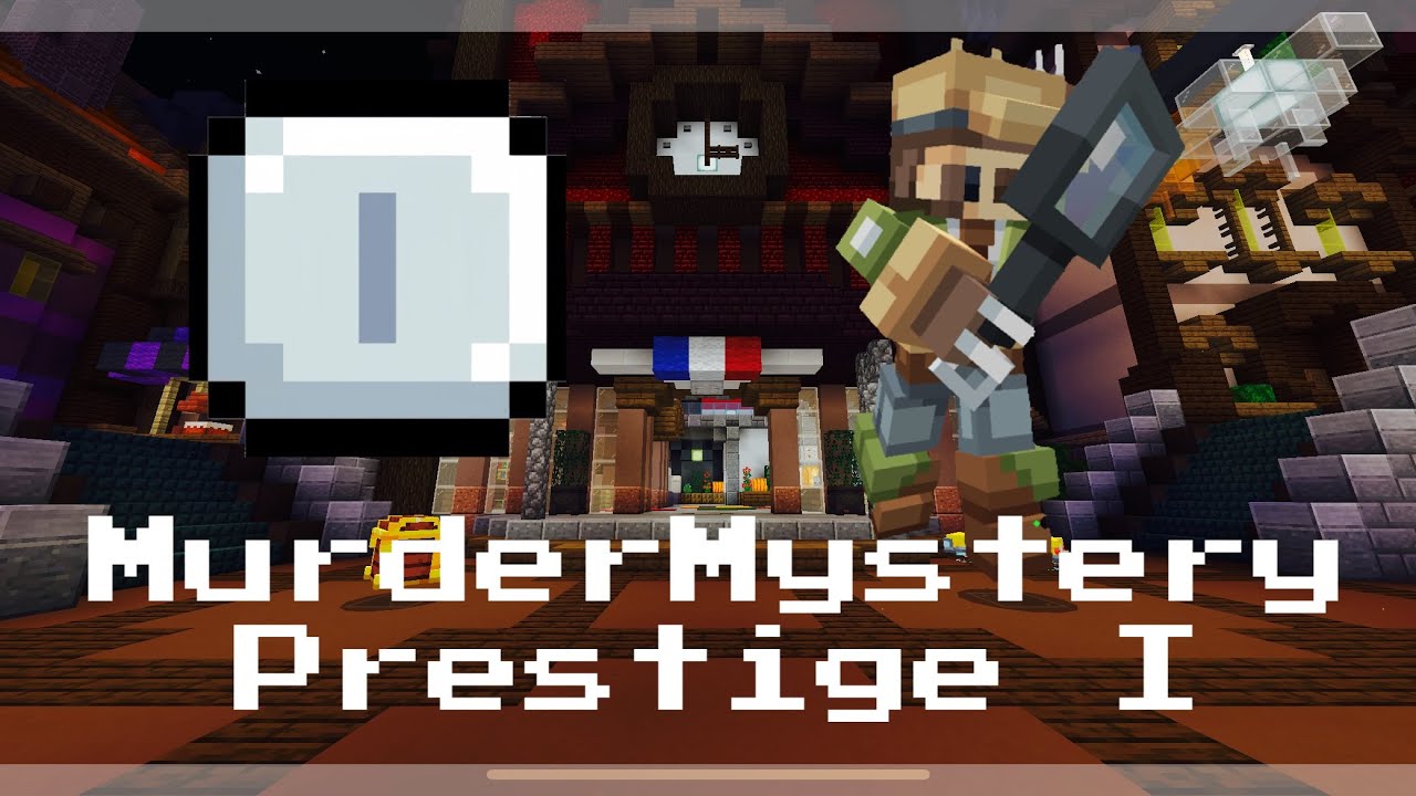 Murder Mystery Level 100 and Prestige 1 (Hive) - YouTube
