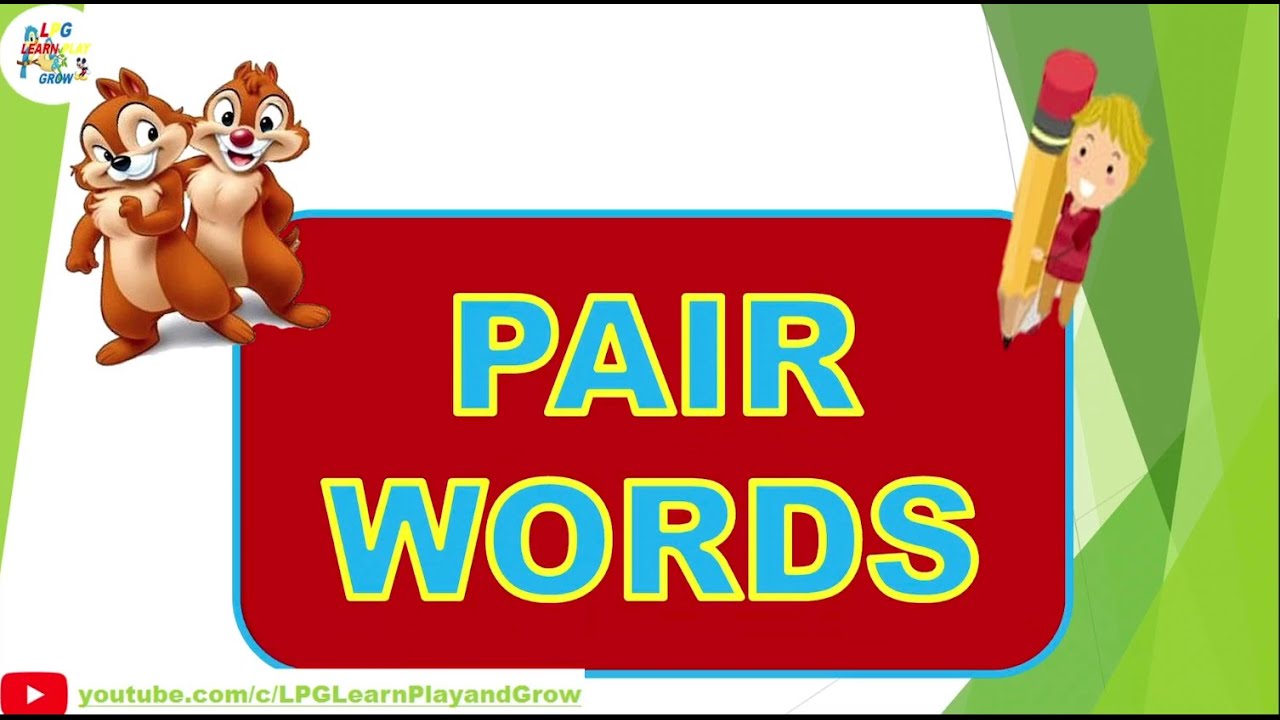 Pair Of Words Words Commonly Used Together YouTube