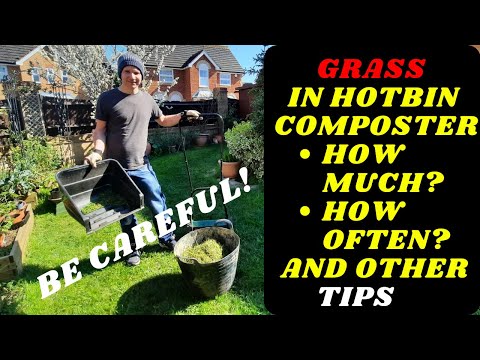 Grass in the Hotbin Composter