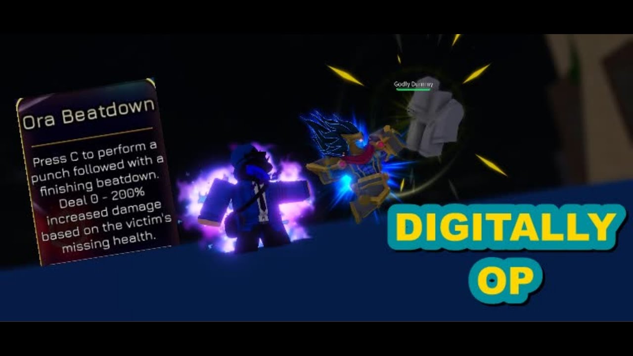 [YBA] DIGITAL SPTW IS DIGITALLY OP - YouTube