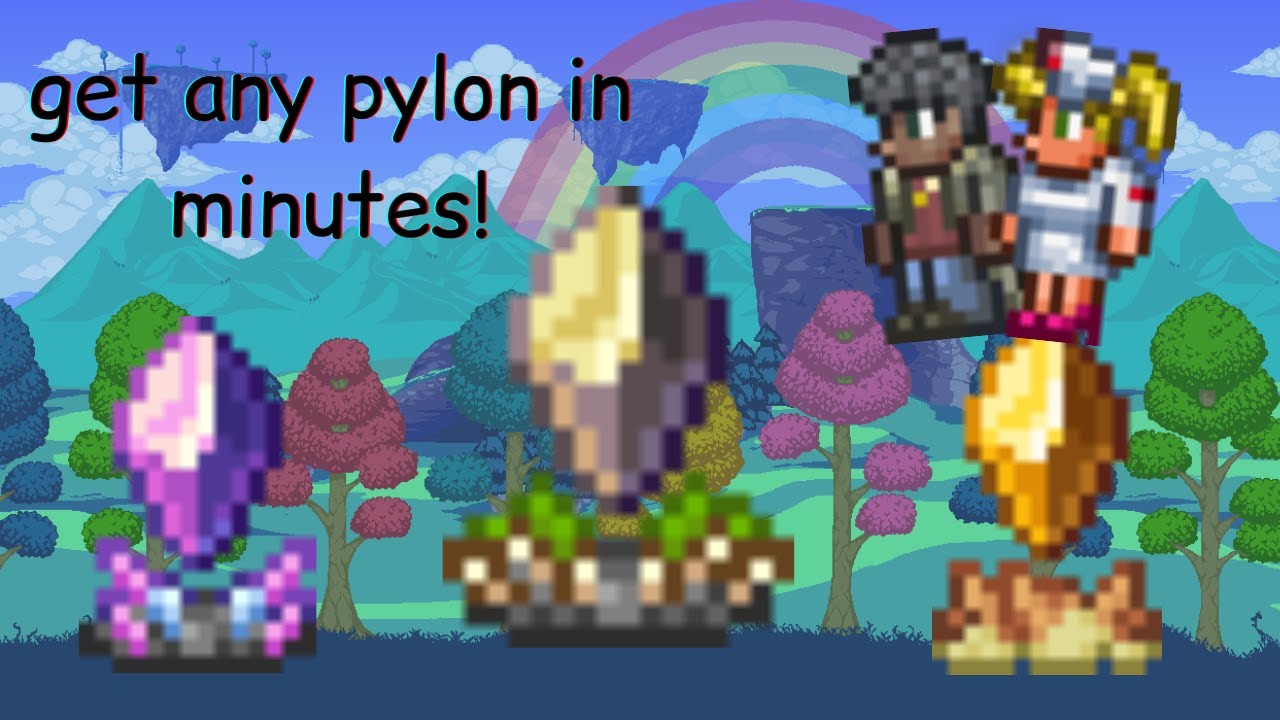 this trick makes pylons super easy to get! - YouTube