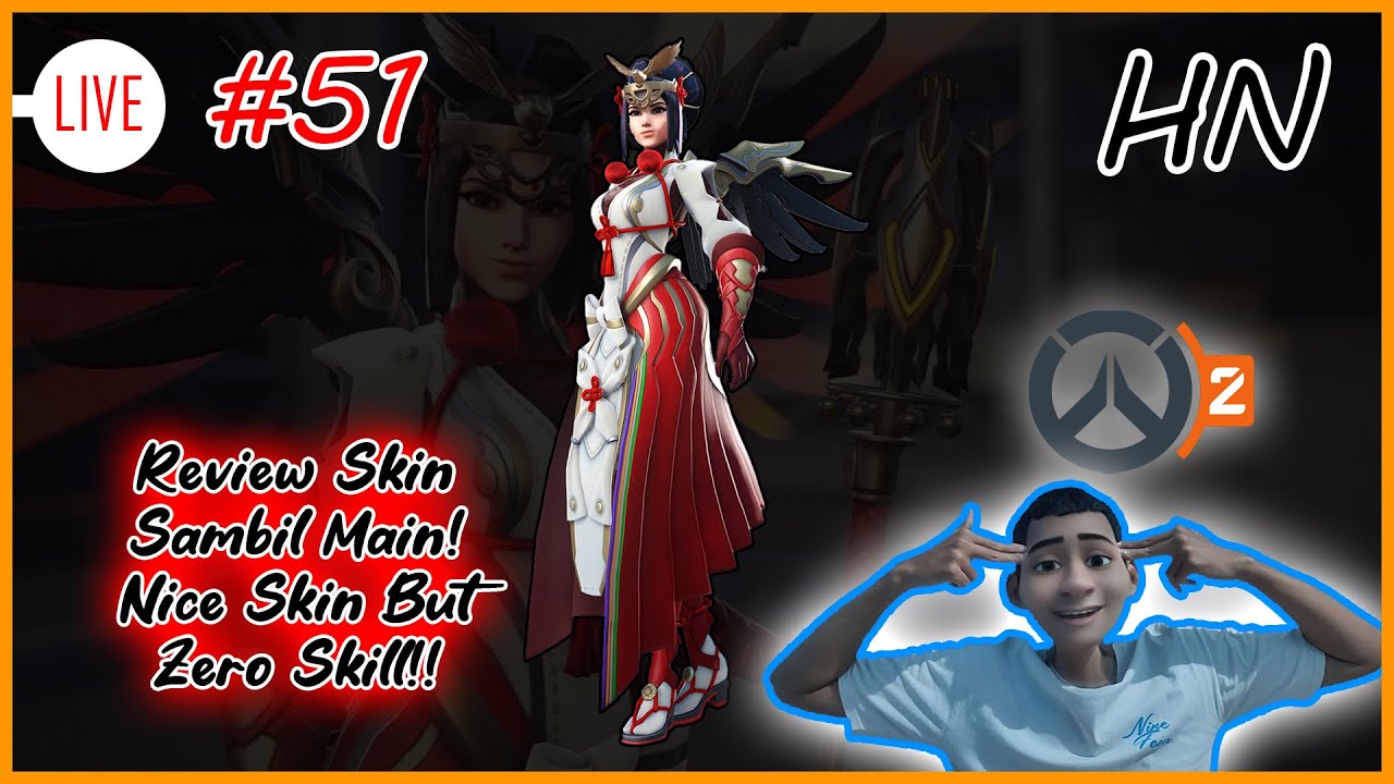 【🔴 Overwatch 2 #51】 BP Skin Review! Nice Skin but Zero Skill ...