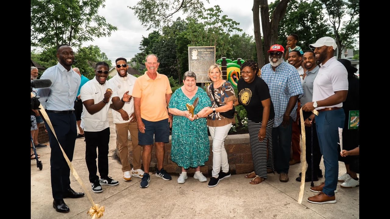 Carrick's Corner Park Dedication - YouTube