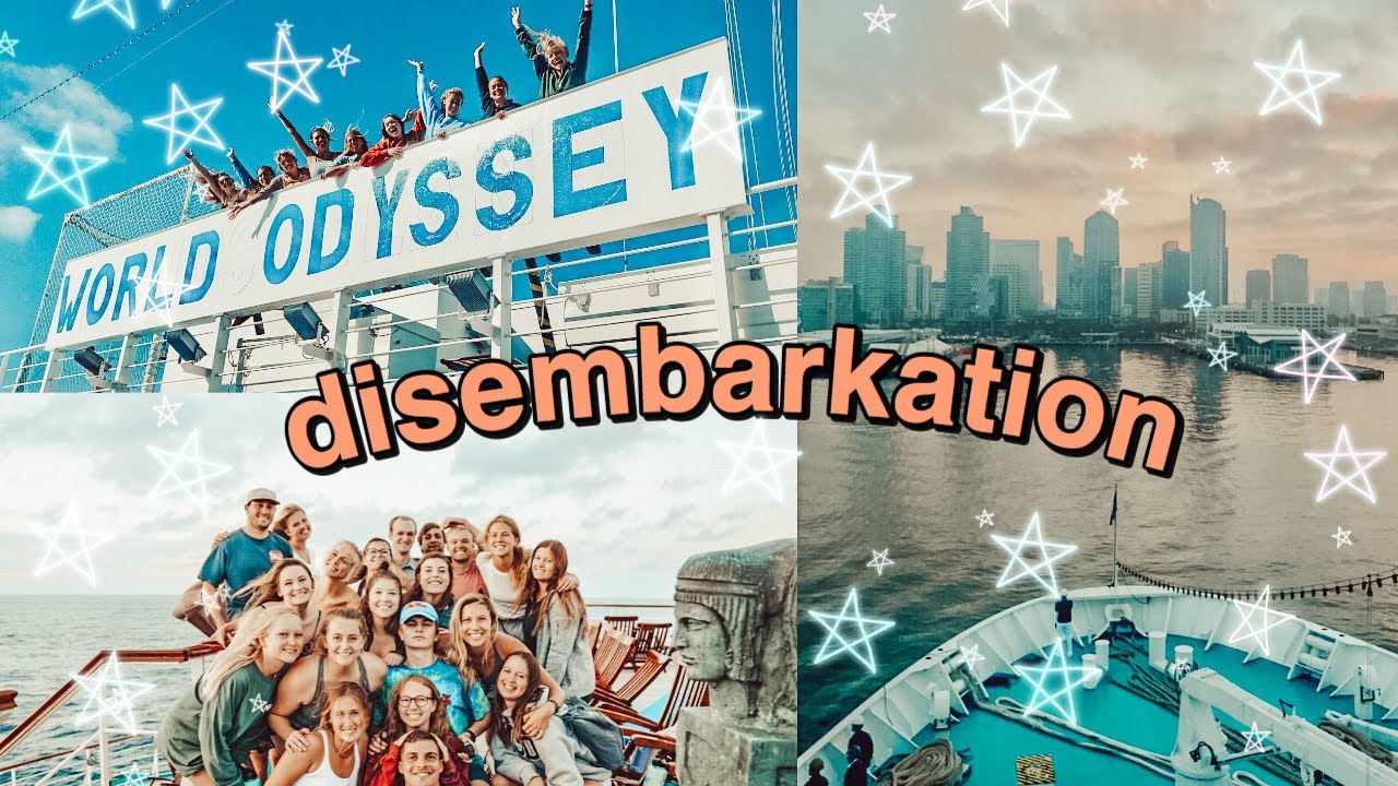 DISEMBARKING AFTER 4 MONTHS AT SEA | SEMESTER AT SEA - YouTube