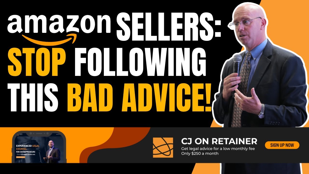 Amazon Sellers: STOP Following This BAD Advice! - YouTube