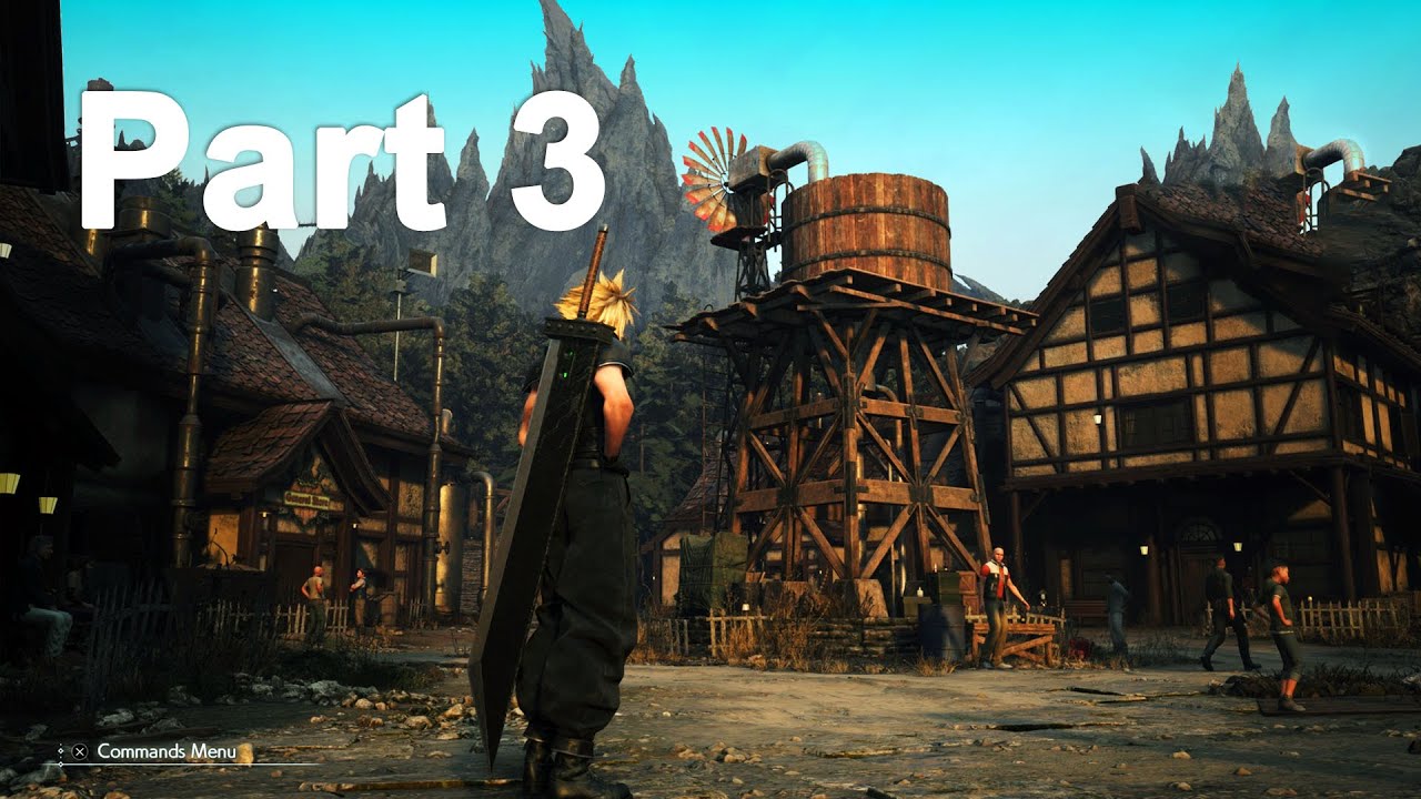 Final Fantasy 7 ReBirth Intro Walkthrough Part 3 The Mission Continues ...