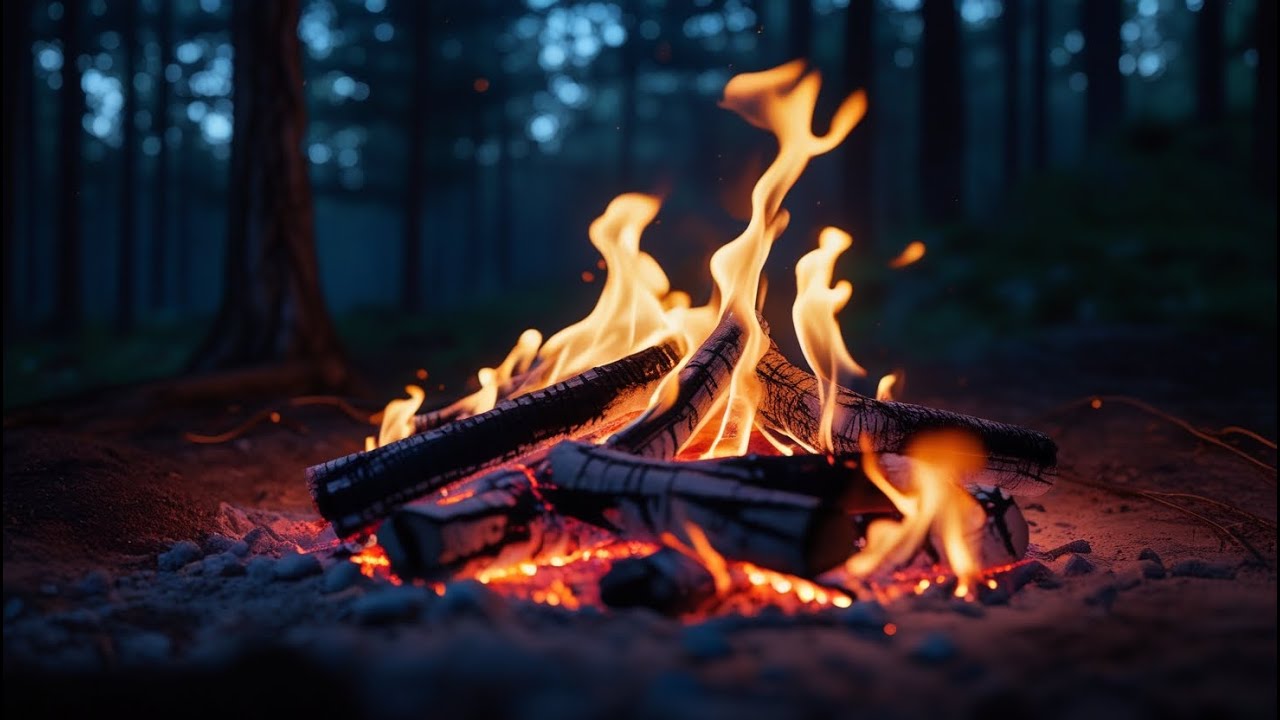 Campfire Serenity – Calm Mind and Body - YouTube
