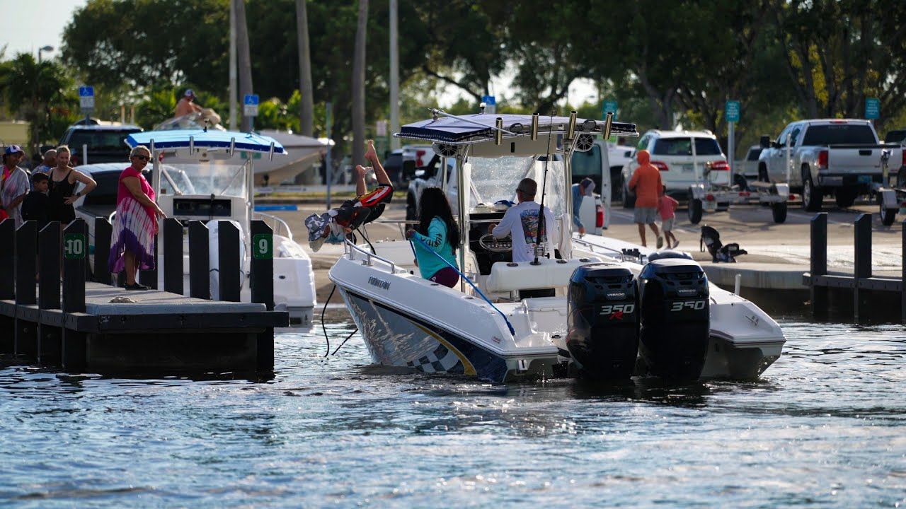 Mother with Kids Removed from Boat Ramp (Chit Show) - YouTube