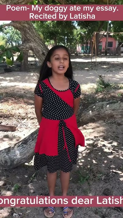 Poem- My doggy ate my essay. - YouTube