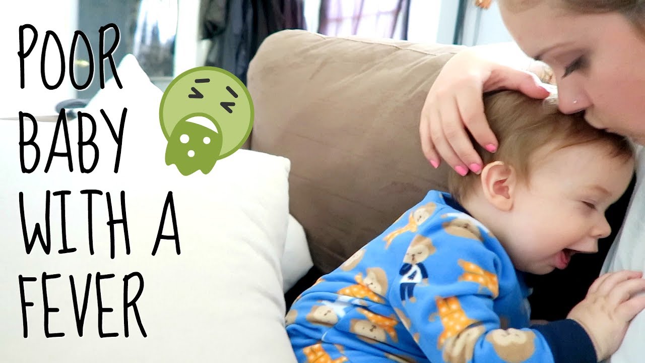 POOR BABY SICK AND FIGHTING A FEVER - YouTube