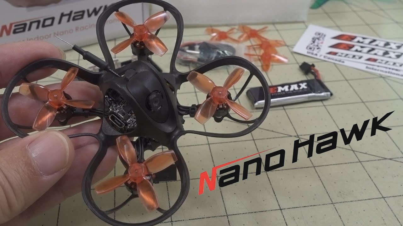 EMAX Nanohawk 65mm Whoop Review 😲 - YouTube