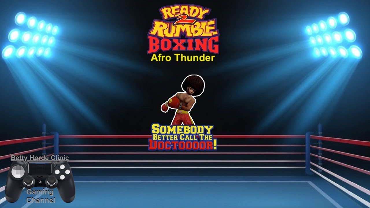 Ready 2 Rumble boxing Afro Thunder - YouTube