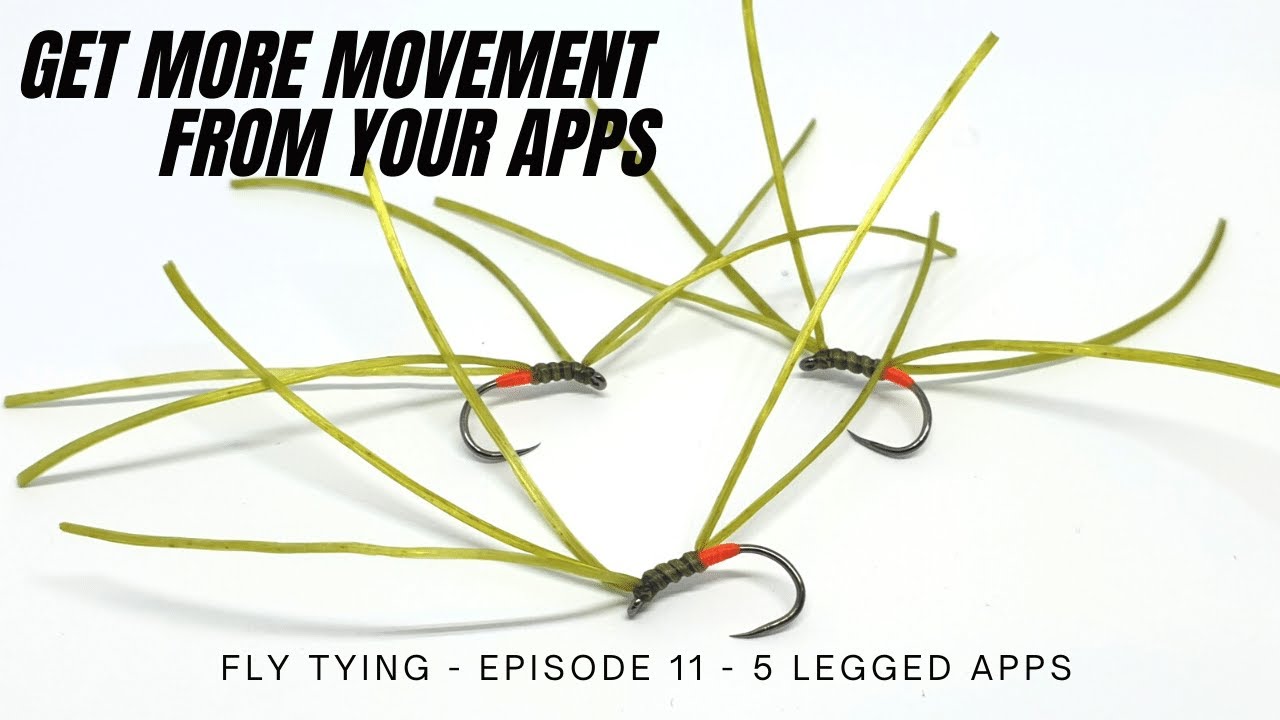 5 Legged Apps Worm - Fly Tying - Episode 11 - UKFlyFisher - YouTube