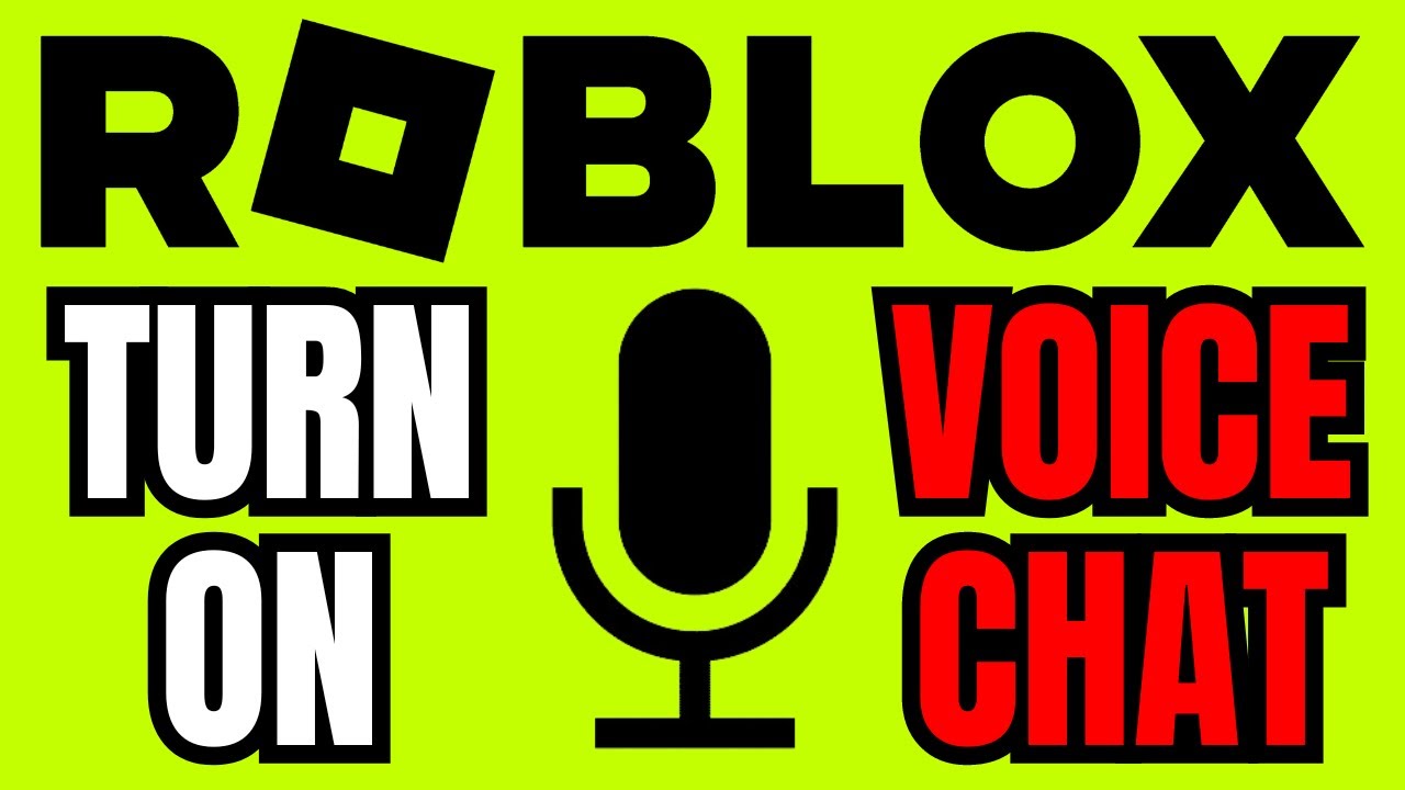 How To ENABLE Voice Chat In Roblox (Quick & Easy) - YouTube