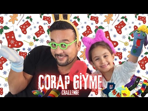 ÇORAP GİYME CHALLENGE