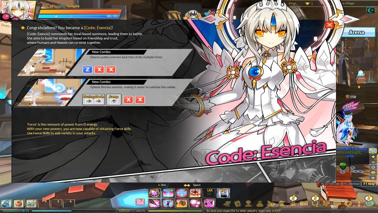 [Elsword] Eve Level 99 Unlock 3rd Job Quest [Code Esencia] - YouTube