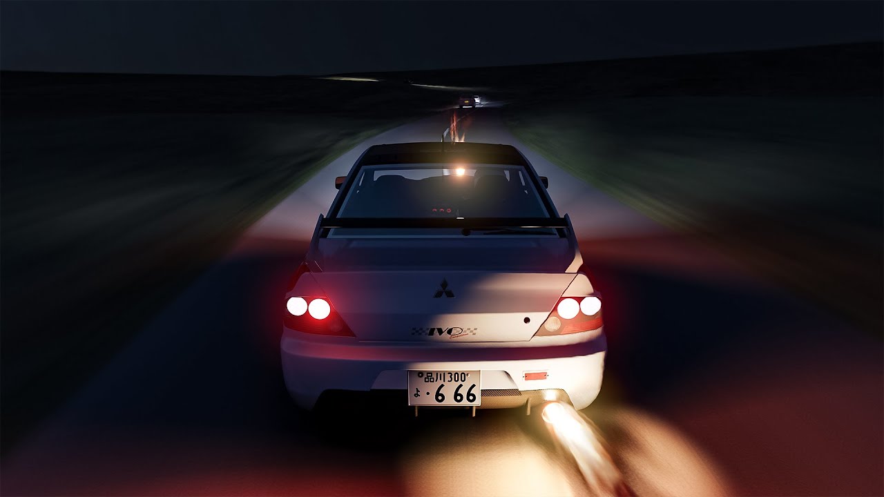 Mitsubishi Evo IX Straight Piped | High Force | Assetto Corsa - YouTube