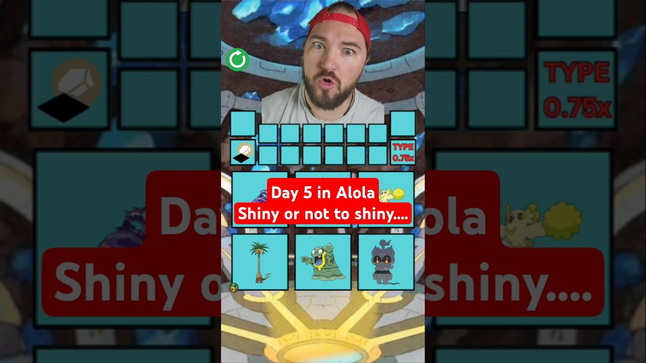 Day 5 in Alola - Shiny or not to shiny.... #pokemon #pokemonmaster ...