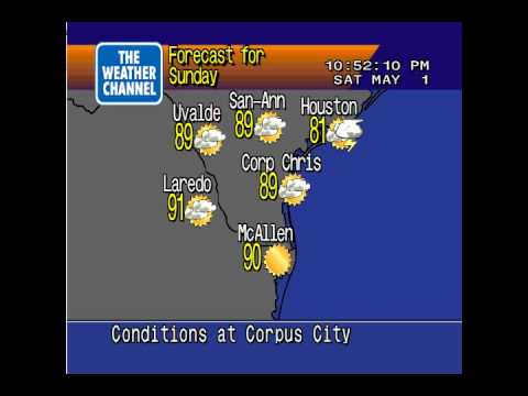 WeatherStar 4000 Emulator May 1, 2010 10:51:44 PM - YouTube