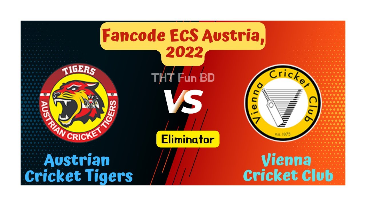 Austrian Cricket Tigers vs Vienna Cricket Club, FanCode ECS Austria ...