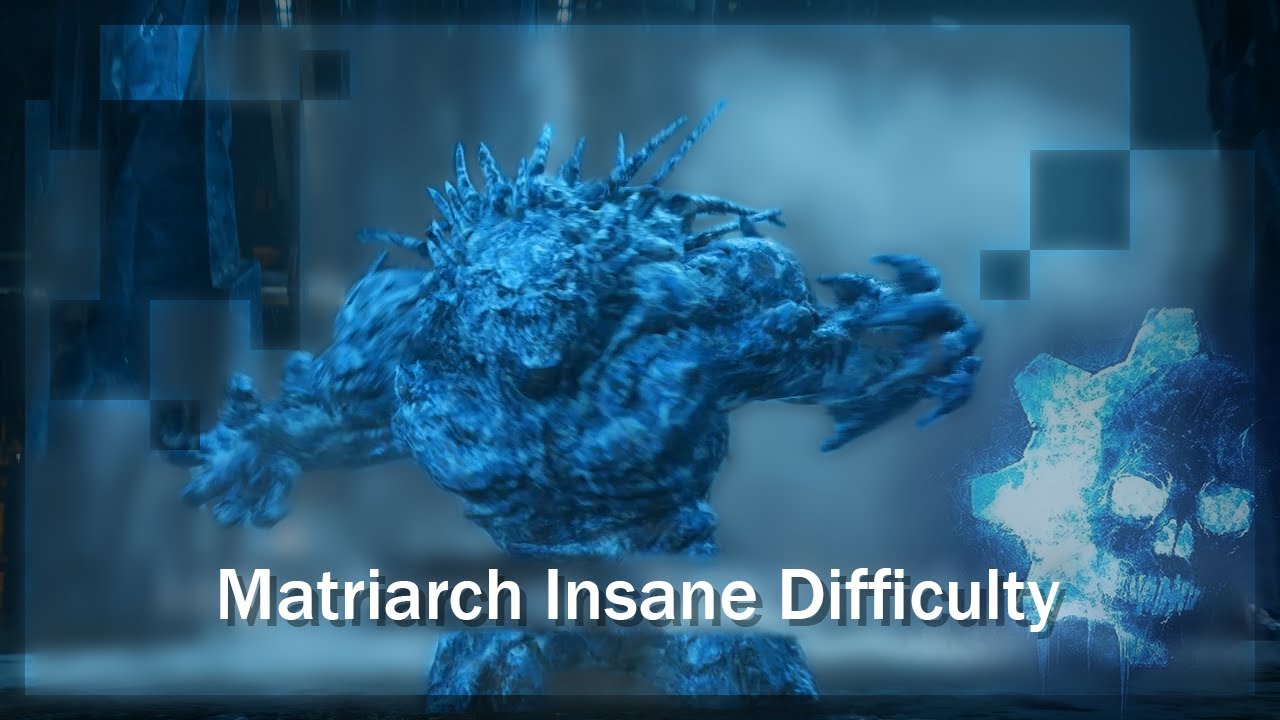 Gears 5 Matriarch Boss Insane Difficulty - YouTube