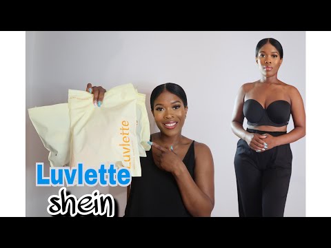 SHEIN HAUL😱 PROBANDO ROPA INTERIOR LUVLETTE💜