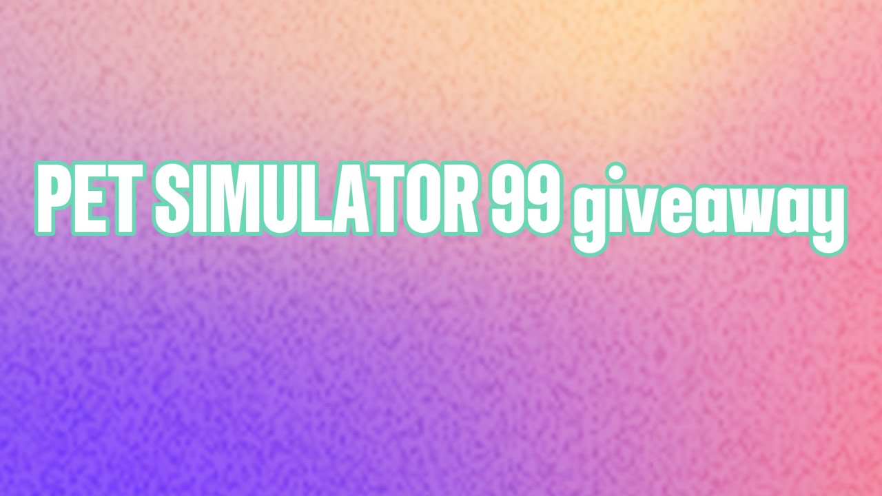 PS99 giveaway! - YouTube