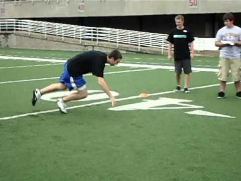 Lee Peluchette- Wheeling Park High School Shuttle Run - YouTube