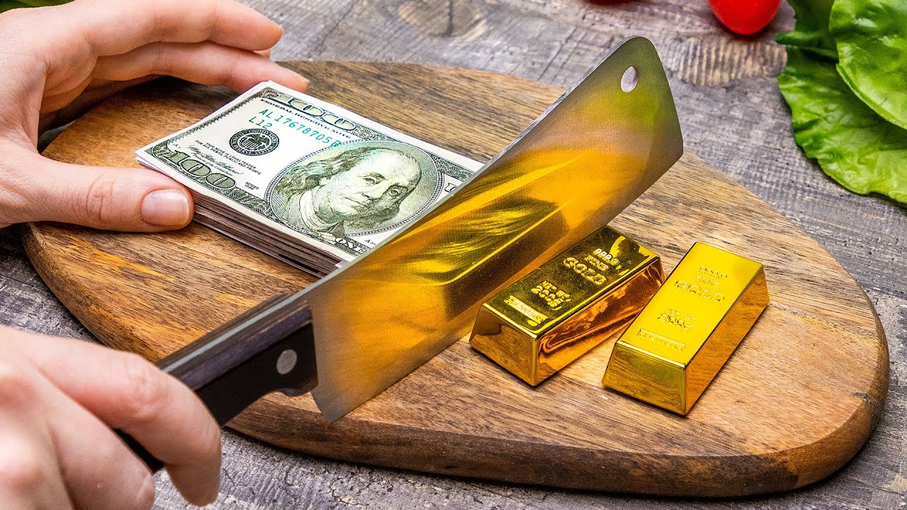 Money burger 🍔 / Crazy Stop Motion Cooking ＆ ASMR - YouTube