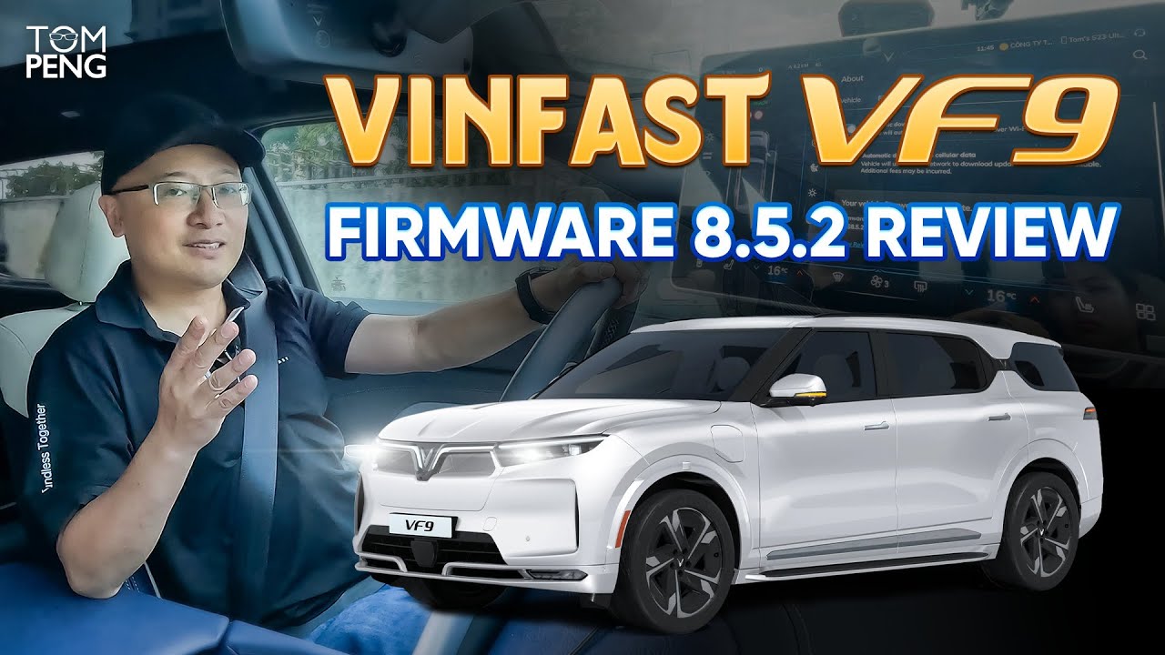 VinFast VF9 - firmware 8.5.2 review - YouTube