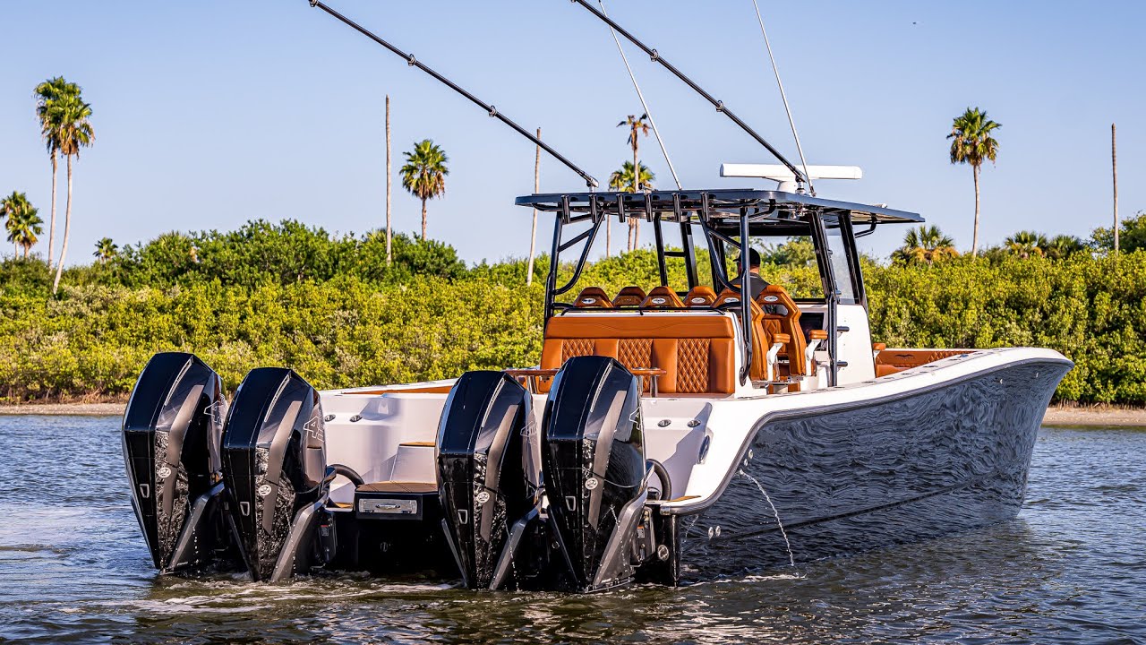 ULTIMATE EDITION - 2022 Invincible Cat 46' Black - YouTube