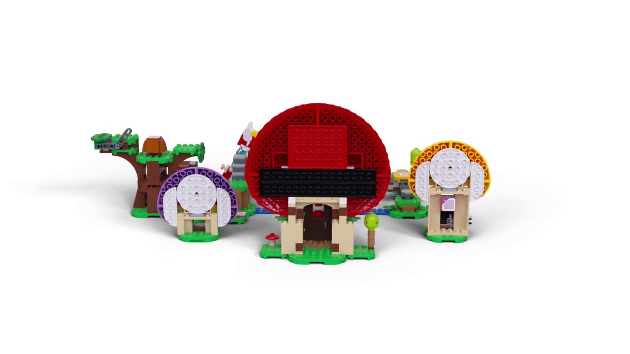 LEGO 71368 Super Mario Toad’s Treasure Hunt Expansion Set ...