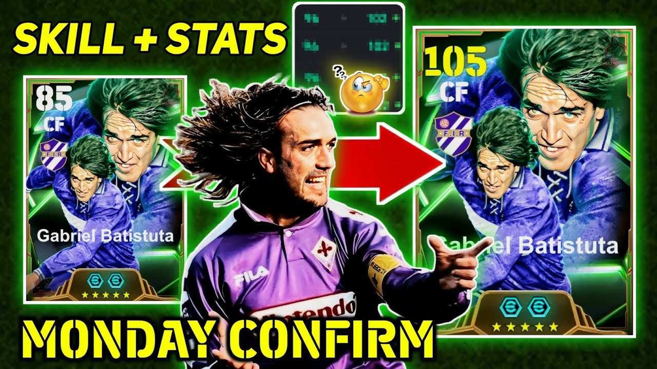 NEW Batistuta SHOWTIME DOUBLE BOOSTER ON Monday 🔜: BEST CF STATS ...