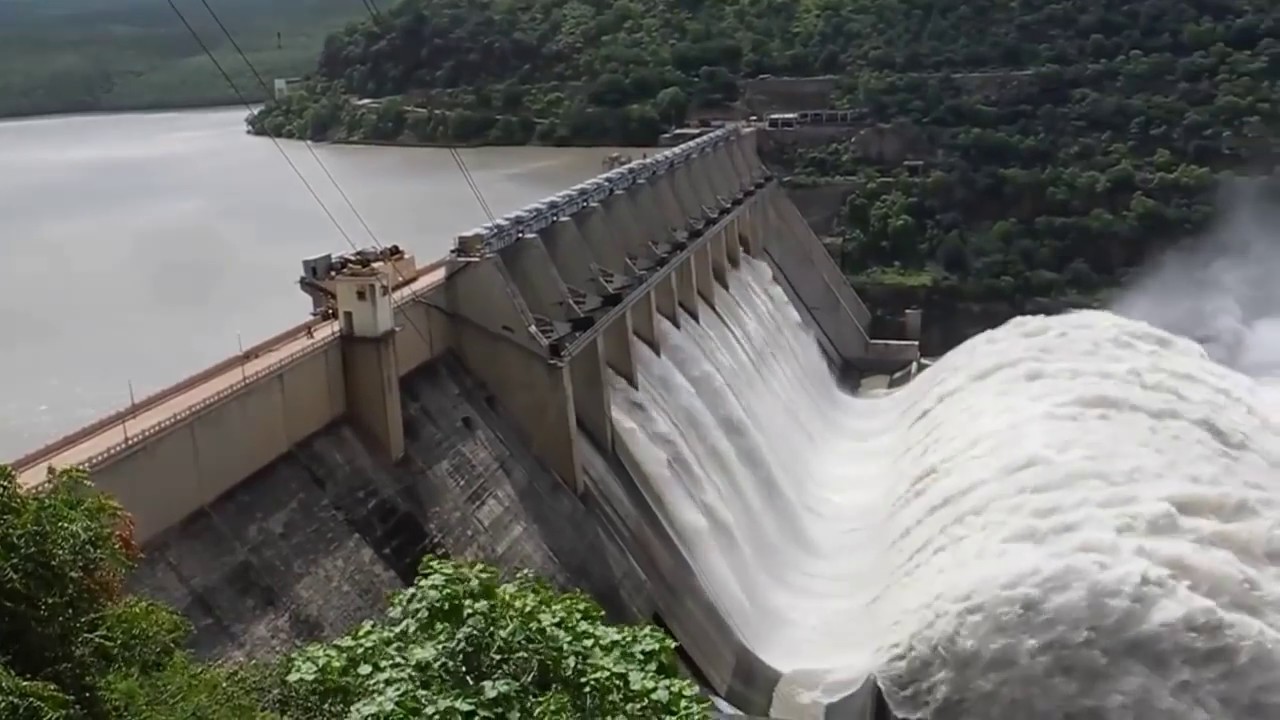 DAM (डैम ) Bhakra-Nangal TOP 10 EMERGENCY WATER DISCHARGE PART -1 HD ...
