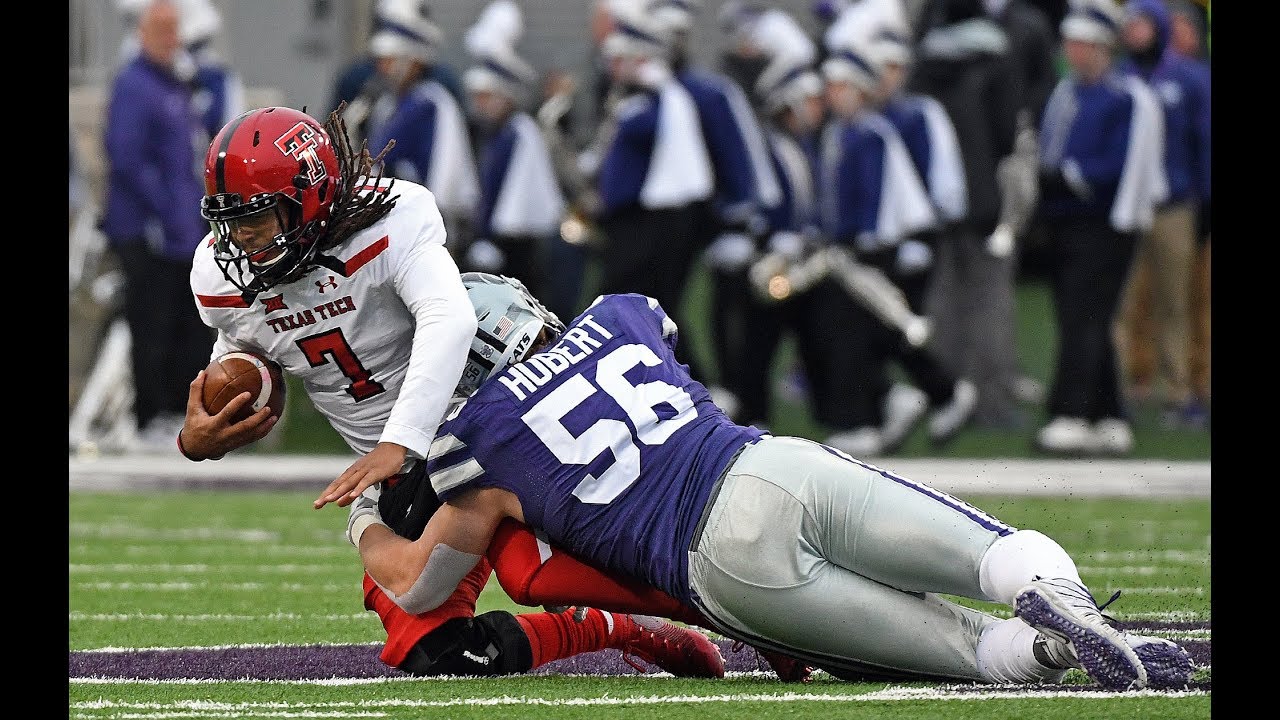 Kansas State Defensive End Wyatt Hubert 2018 - YouTube