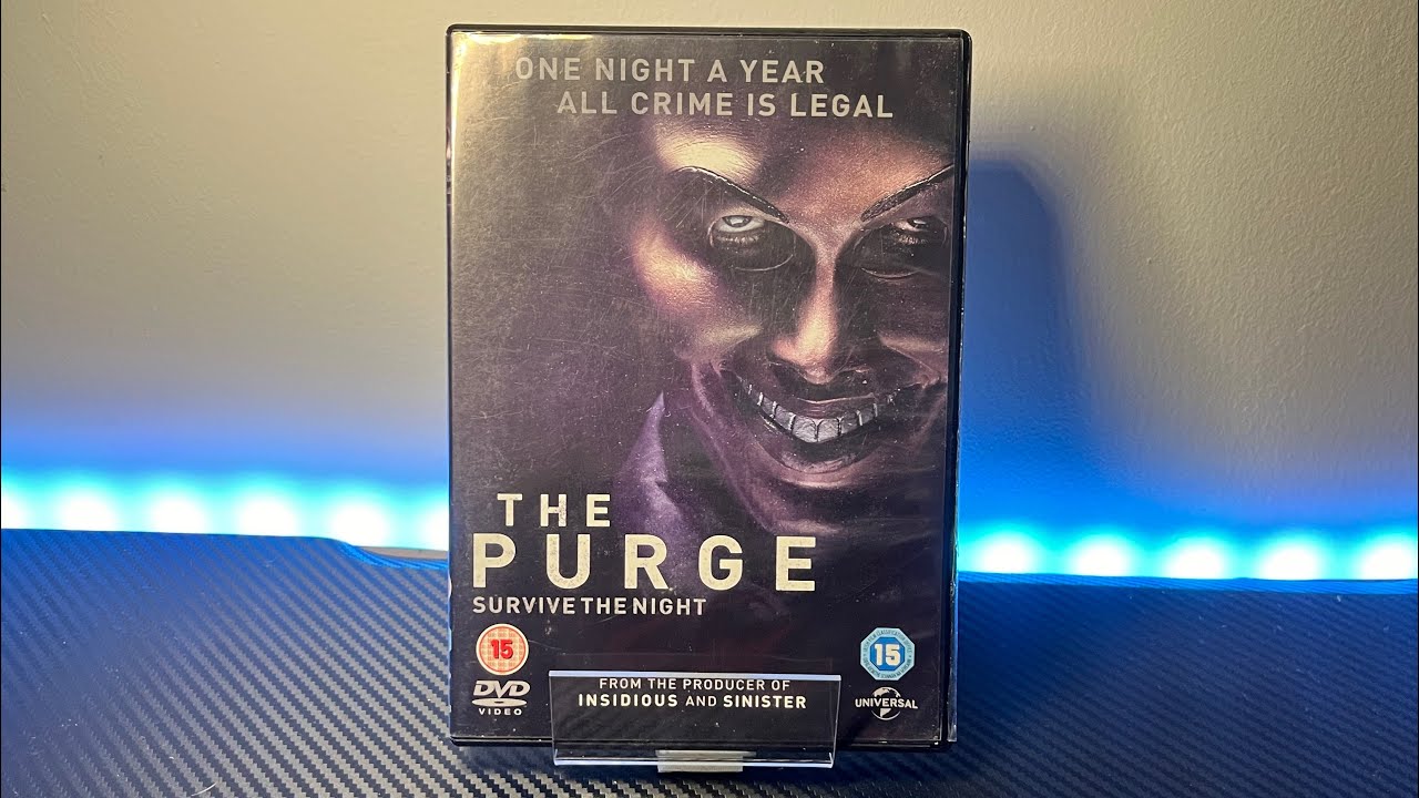 The Purge DVD Unboxing - Universal Studios (UK) - YouTube
