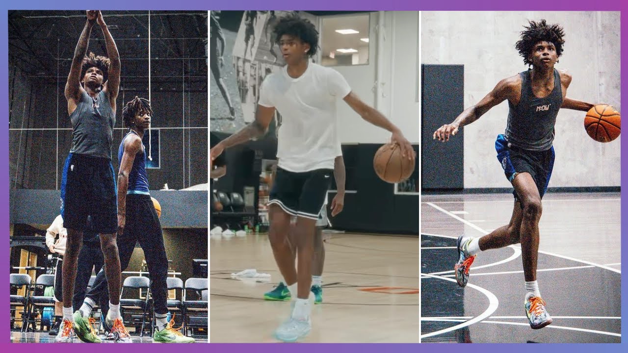 😈 AJ Johnson ULTIMATE PRE DRAFT WORKOUT for the 2023 NBA DRAFT - YouTube